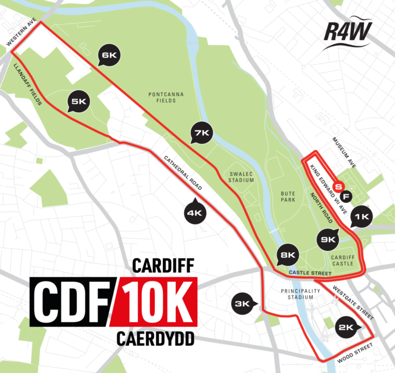 10K Route - Brecon Carreg CDF 10K